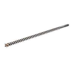 DEWALT SDS Max Bit for Rotary Hammer, 1-Inch x 31-Inch x 36-Inch, 4-Cutter (DW5820), Silver metallic