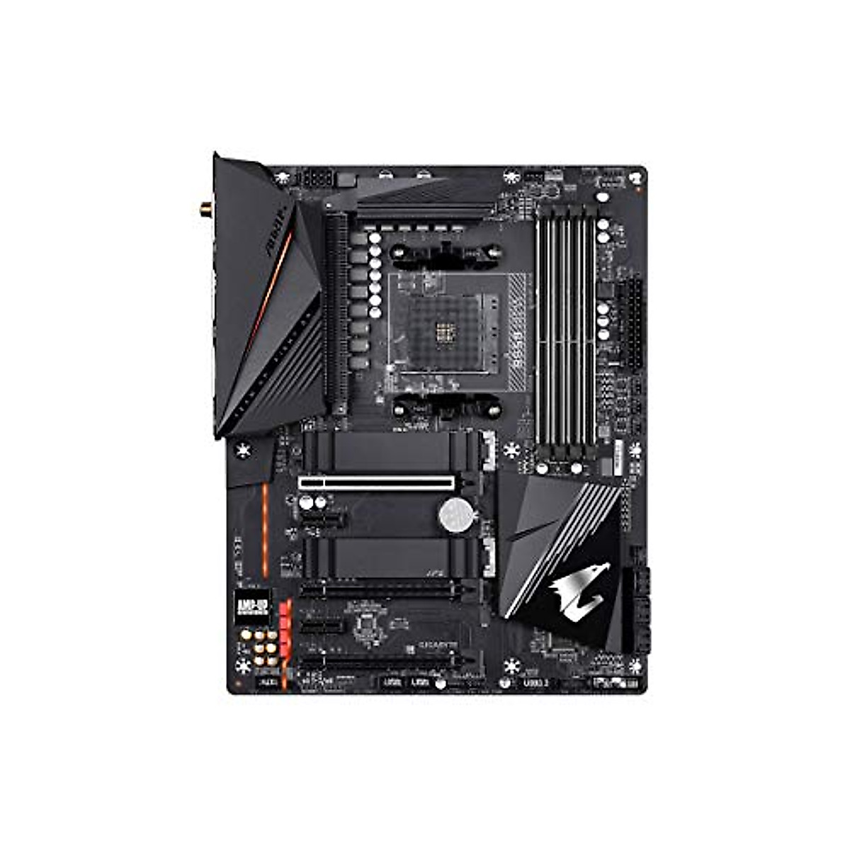 GIGABYTE B550 AORUS PRO AC (AM4 AMD/B550/ATX/Dual M.2/SATA 6Gb/s/USB 3.2 Gen 2/Intel Dual Band 802.11AC WiFi/2.5 GbE LAN/PCIe 4.0/RGB Fusion 2.0/DDR4/Gaming Motherboard)