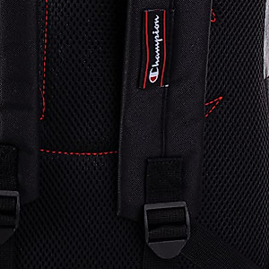 Champion unisex adult Manuscript Backpacks, Heather Grey, One Size US