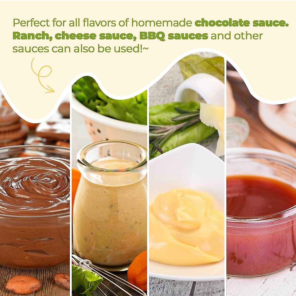 Flyseago 4 Tiers Chocolate Fountain Machine Upgraded Professional Fondue Fountain Easy Cleaning Hot Nacho Cheese Fountain for Party, Gathering, Wedding, Rental