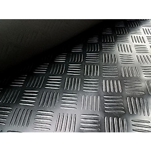 Ader 11 Pairs Octagon Rubber Dumbbells 424Lbs with 3 Tier 36" Dumbbell Rack and 4' Rubber Mat