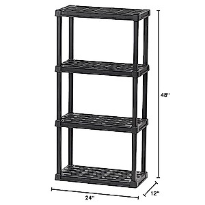 IRIS 4-Tier Multi-Purpose Utility Shelf