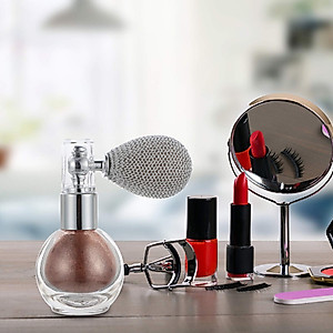 Beaupretty Glitter Powder Spray Pressed Powder Loose Perfume Bottle Sparkle Powder Makeup Body Dust for Beauty Highlighter Shimmer Cosmetic