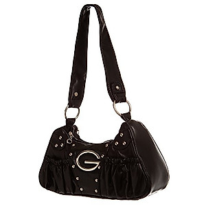 Shoulder Studded Hobo Shoulder Handbag by Handbags For All