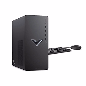 HP Gaming Premium Desktop | AMD Ryzen 7 5700G(Beat i7-1255U) | 32GB DDR4 | 512GBSSD | AMD Radeon RX 6600XT | Windows 11 Pro | Black | Bundled with Mouse Pad