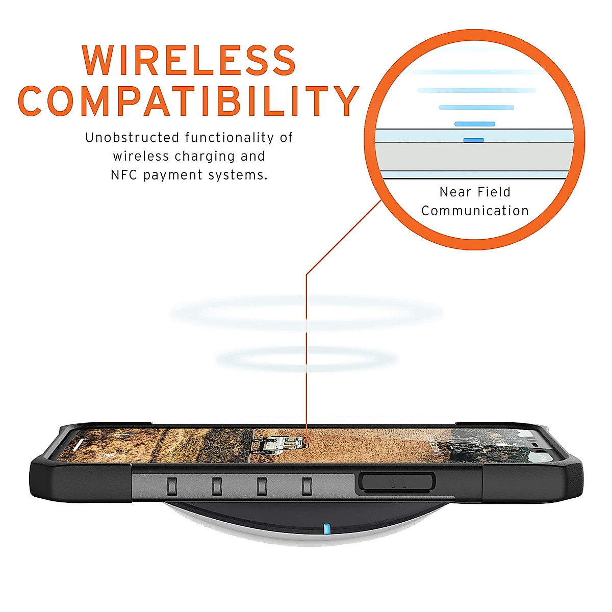 URBAN ARMOR GEAR UAG Designed for iPhone 12 Pro Max 5G [6.7-inch screen] Rugged Lightweight Slim Shockproof Pathfinder Protective Cover, Silver