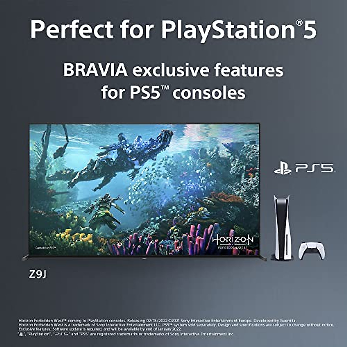 Sony Z9J 75 Inch TV: BRAVIA XR Full Array LED 8K Ultra HD Smart Google TV with Dolby Vision HDR and Alexa Compatibility XR75Z9J- 2021 Model