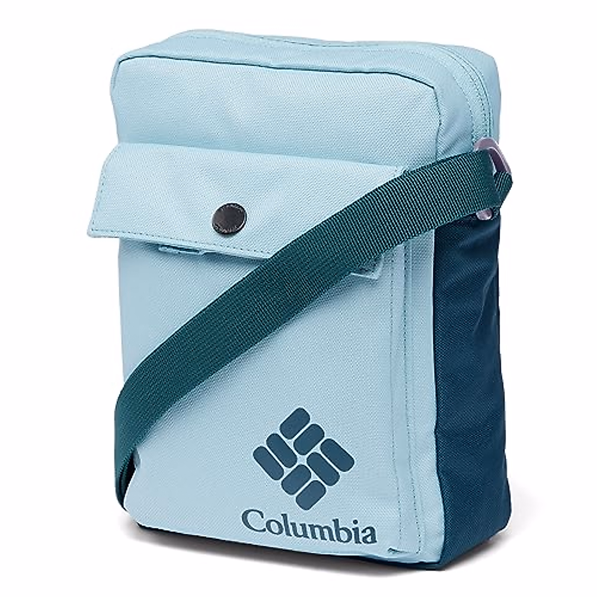 Columbia Unisex Zigzag Side Bag, Dark Nocturnal Poinsettia, One Size