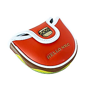 HELLO NRC Golf Mallet Putter Cover Golf Club Head Covers Golf Accessories for Odyssey Scotty Cameron Golf Builder(MP)