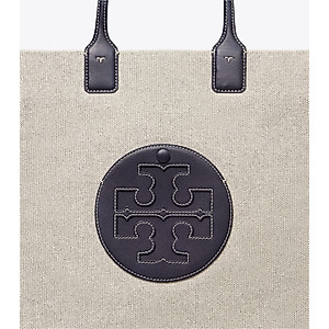 Tory Burch Women's Ella Canvas NS Tall Tote Handbag