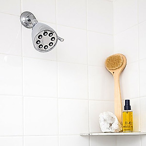 Speakman S-2251 Signature Icon Anystream Adjustable High Pressure Shower Head - 2.5 GPM Solid Brass Replacement Bathroom Showerhead, Polished Chrome