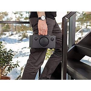 Audio Pro Addon C3 Wireless Bluetooth Speaker | High Fidelity, WiFi Multiroom, Rechargeable, Portable Speaker | AirPlay, Alexa, Spotify Connect Compatible Home & Outdoor Speaker | Black