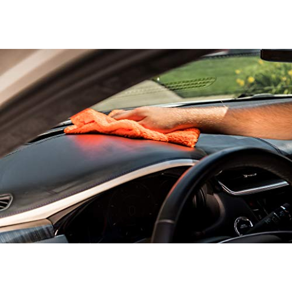 303 Premium Microfiber Towels - Automotive Detailing - Ultra Plush - Super Absorbent - Edgeless Design - Scratch Free - Multi-Purpose, 30901 (3 Count)