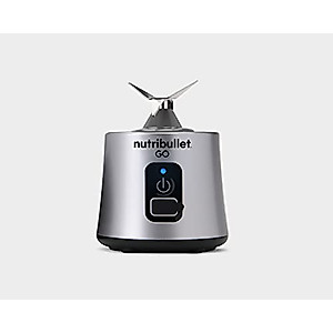 nutribullet GO Cordless Blender with Extra Cup/Lid - Silver