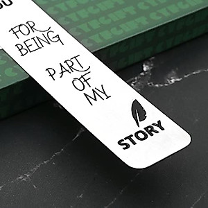 Thank You Teacher Bookmark Gifts Christmas Thanksgiving Gift for Women Men Friends Appreciation Gift for Her Him Teacher Nurse Boss Leader Co-Worker Graduation Gifts for Students Girls Boys