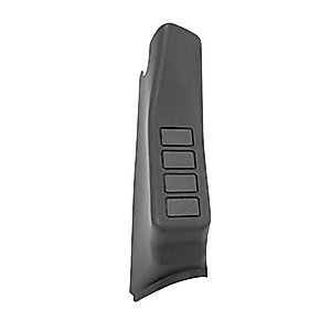Rugged Ridge | Switch Pod Kit, A-Pillar, 4 Switches, Black, RHD | 17235.59 | Fits 2011-2018 Jeep Wrangler JK