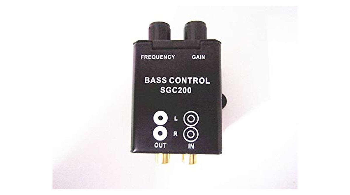 Car & Home Subwoofer Amplifier RCA Line Level Volume Control