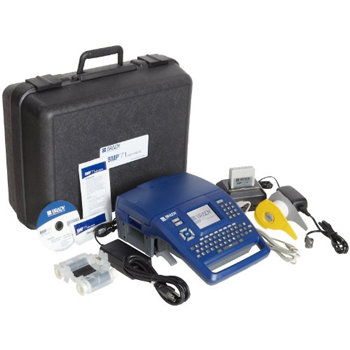 Brady BMP71 Label Printer with Quick Charger and USB Connectivity