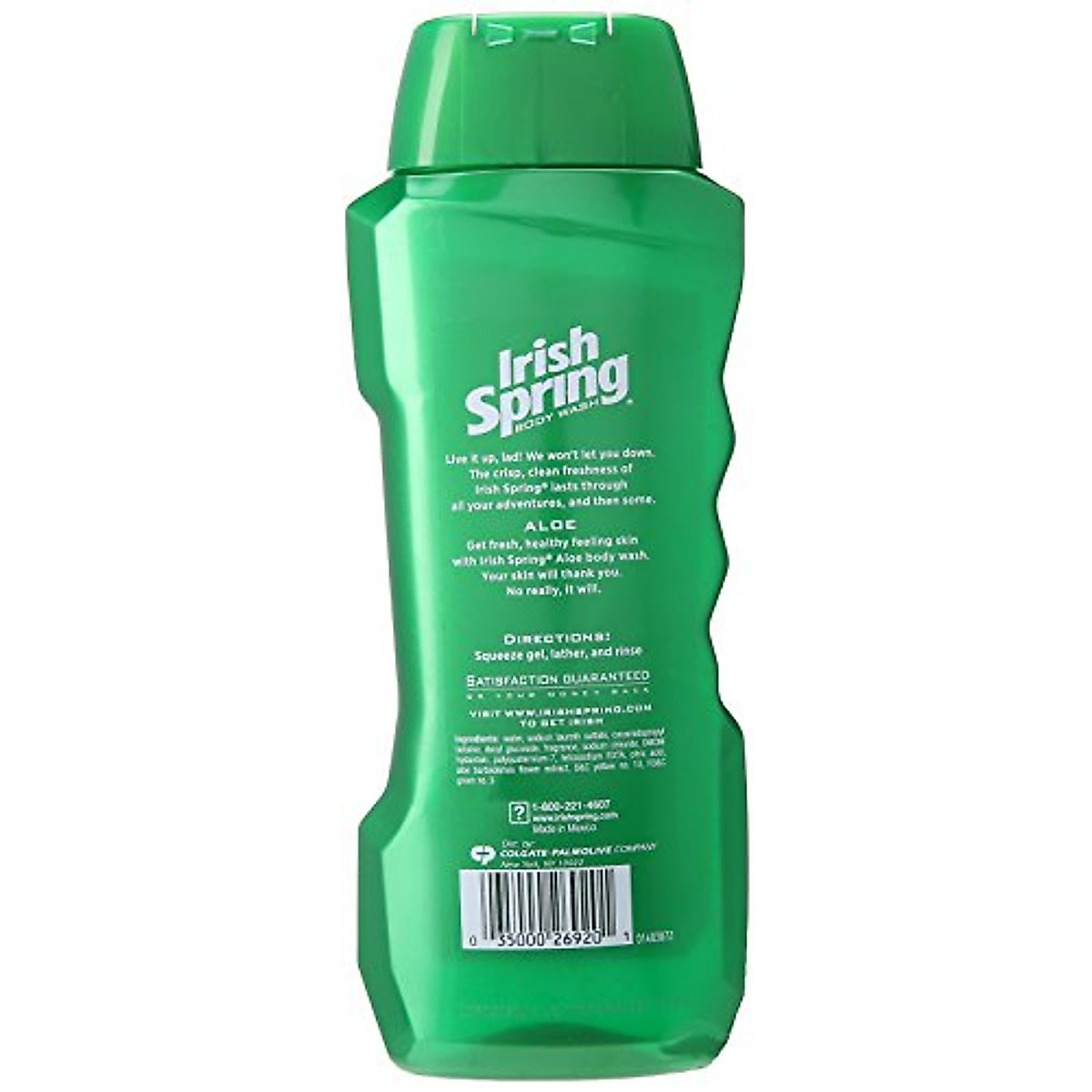 Irish Spring Body Wash, Aloe, 18 Fl Oz