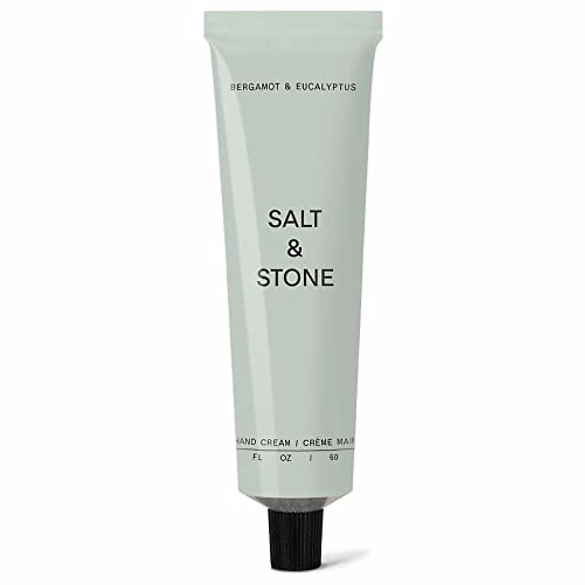 Salt & Stone Bergamot & Eucalyptus Hand Cream | Hydrate, Nourish & Soften Skin | Cruelty-free & Vegan | 2 fl oz