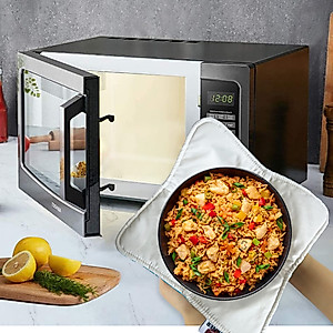 THE PERFECT CORNER Set of 2 Pieces of Bowl Cozy, Bowl Cozy Comes With a Protector to Cover the Food Served, Hot Bowl Cozy Holder, Heat & Cold Resistant