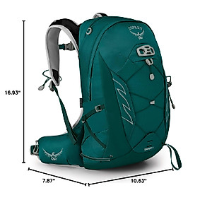 Osprey Tempest 9 Women's Hiking Backpack, Jasper Green, X-Small/Small