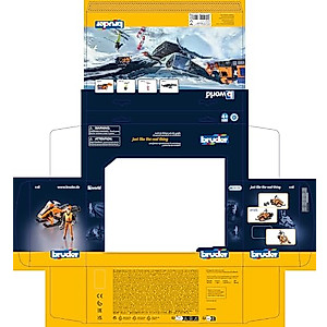 Bruder Snowmobile with Driver & Accessories