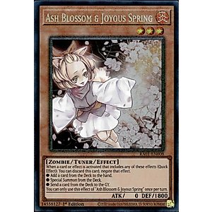 Ash Blossom & Joyous Spring (PCR) - RA01-EN008 - Prismatic Collector's Rare - 1st Edition