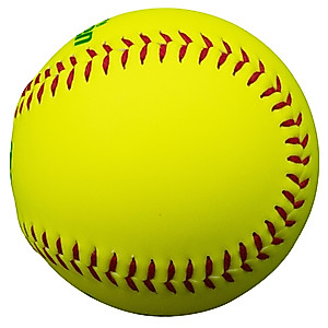 Baden ASA Fire Synthetic Cover Slowpitch Softball 12" (One Dozen)
