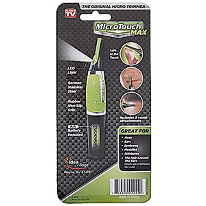 Micro Touch MAX Hair Trimmer, Green