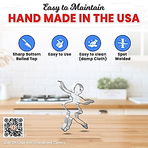 Foose Ballerina Cookie Cutter 5 in