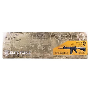 Elite Force M4 AEG Automatic 6mm BB Rifle Airsoft Gun, CFR, Black