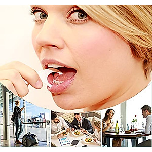 4PCS Flosser Dispenser Refillable，Portable Travel Floss Case,Dental Floss Dispenser Automatic Dental Floss Picks Cases for Teeth Cleaning