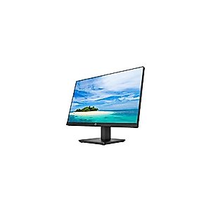 HP P224 21.5 Inch Full HD LED LCD Monitor - HDMI - DisplayPort - 1920 x 1080, Black