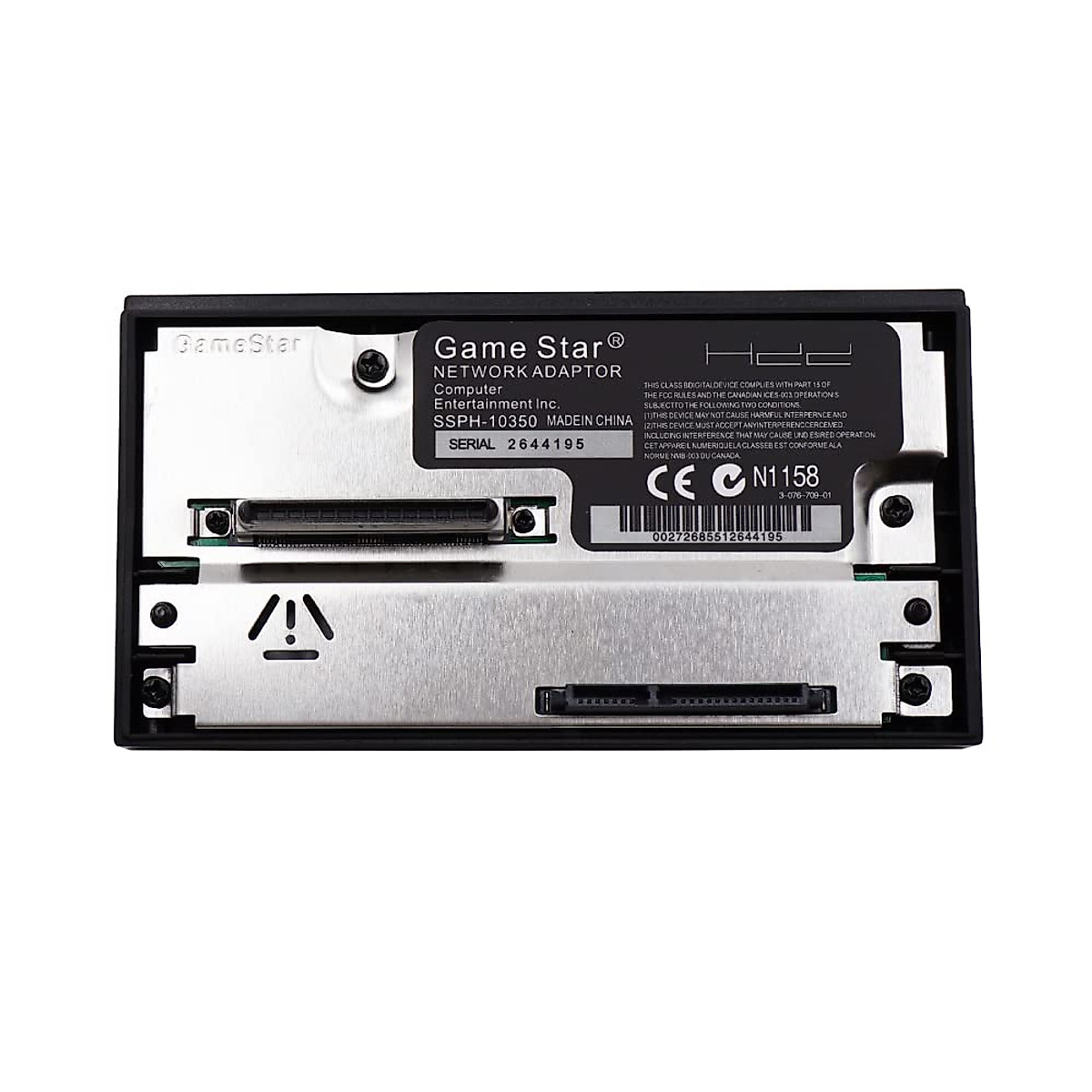 Kacenray SATA Hard Drive Adapter for PS2 PlayStation 2, SATA Network Adapter HDD Hard Drive Converter for Sony PlayStation Expansion Bay Port