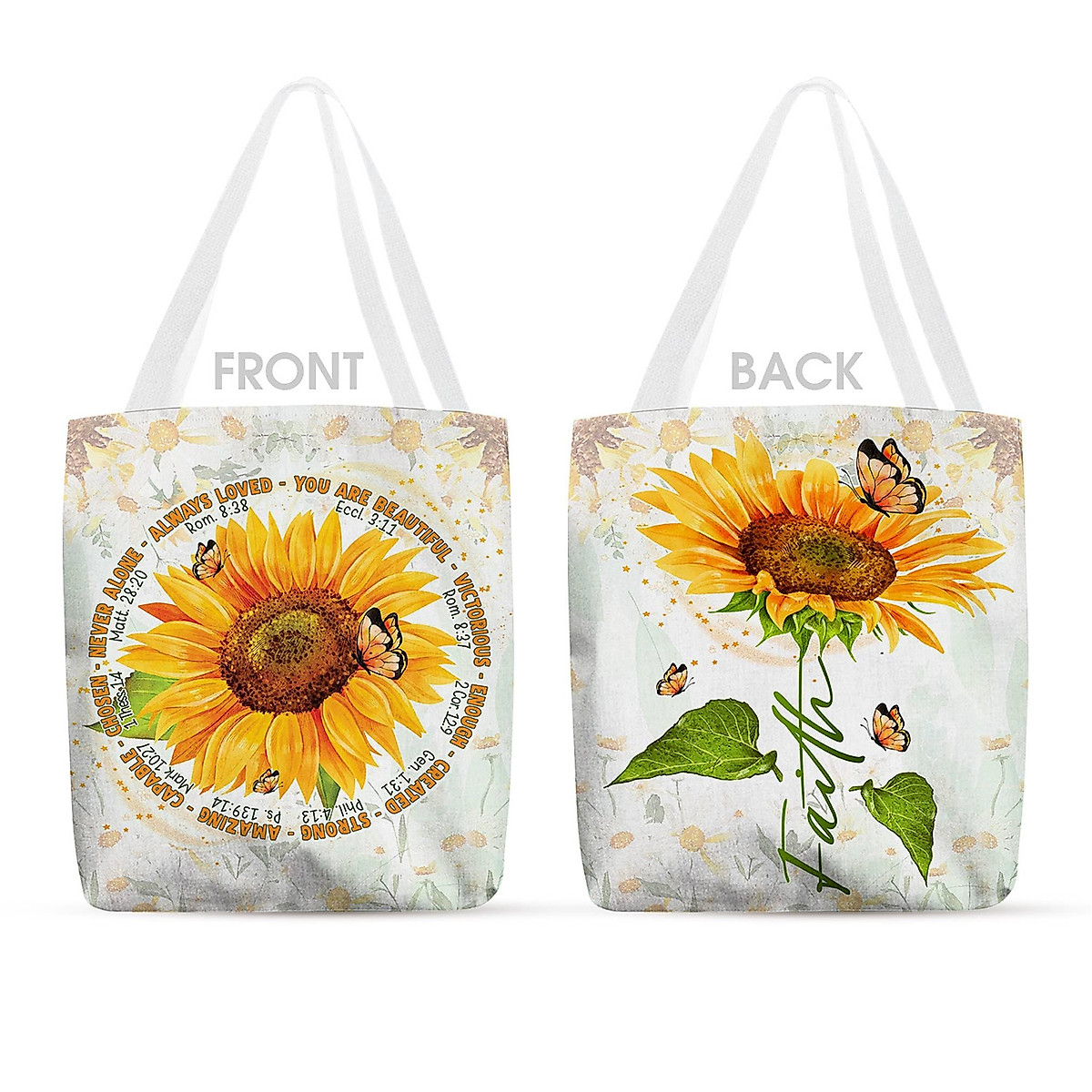 Gifts For Women - Inspiration Religious Gift - Sunflower Christian Mug - You Are Beautiful Bible Verse Tumbler For Friend Gifts - Women Gifts For Christmas Holiday - Gifts For Mom, Aunt, Sister