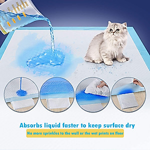 Dog and Puppy Pee Pads 50-Count Disposable Pet Pad 28x34 inch X-Large Waterproof Pet Training Pad Dog Pee Pads Maximum Absorption and Protection