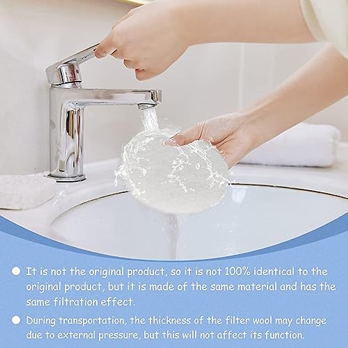 SHIGATSU Fine Filter Pads for Eheim Classic 350 2215 (6pcs)