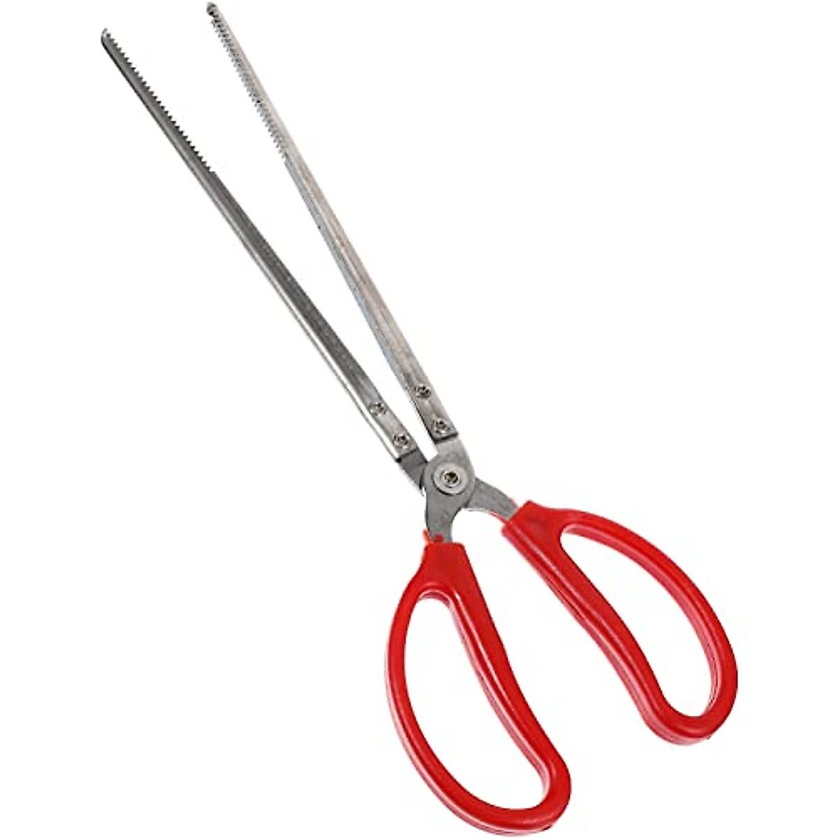 BESTonZON Grilling Tong Nabber Litter Trash Clamp Multi-Function Tool Mud Picker Live Household Steel Slip EEL Cooking Anti- Garden Grabber Long Home BBQ Multi- Reacher Portable Style Up