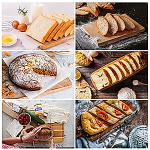 Kiss Core 18.1-inch Bread Knife for Homemade Bread, Long Serrated Bread Knife Stainless Steel Bread Cutter for Cakes, Sandwiches