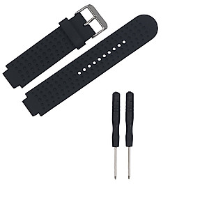 Band for Garmin Forerunner 25, Soft Silicone Replacement Watch Band Strap for Garmin Forerunner 25