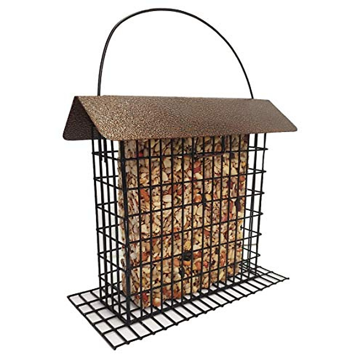 Seed Cake Feeder for Large Seed Cakes | Holds 1 Large 2 lb Seed Cake for Wild Birds