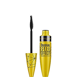 Maybelline New York Volum' Express The Colossal Spider Effect Washable Mascara, Glam Black, 0.33 fl. oz.