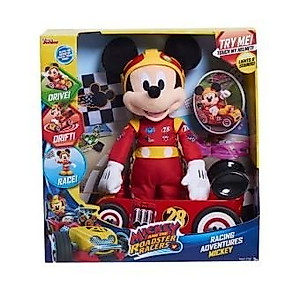 Just Play Mickey and The Roadster Racers Racing 15" Plush Mickey Plush