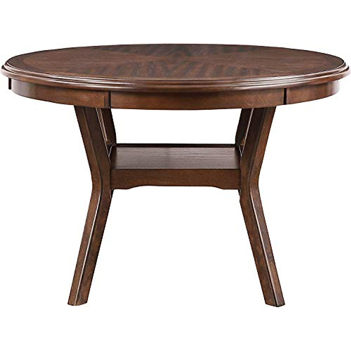 New Classic Furniture Amy 5-Piece Dining Table Set, Brown Cherry