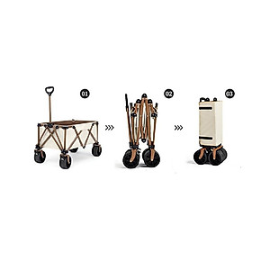 Picnic cart, car Cover Truck Dolly Foldable,330LB Capacity Portable Folding Hand Cart,Hand Truck Foldable Dolly with Retractable Handle (01)