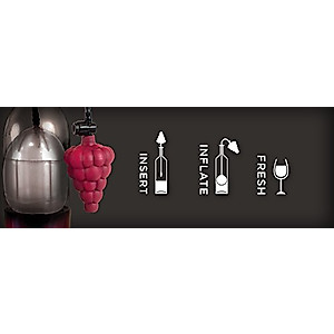 Air Cork Wine Preserver (with spare balloon) - as seen on Shark Tank