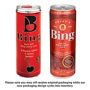 Bing Beverage Company Bing Black Cherry, 12- Fl. Oz (Pack of 24)