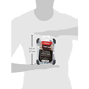 TIMCO TRAY300 Screws, Plug & Drill Bit Silver Tray-91pcs Mixed Tray