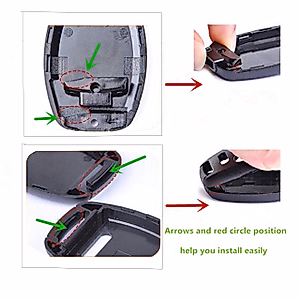 The Best 3+1 Buttons Replacement For Key Fob Shell Keyless Entry Remote Honda Key Fob Case With Screwdriver Fit For Honda 2008-2012 Accord 2006-2013 Civic EX 2009-2015 Pilot
